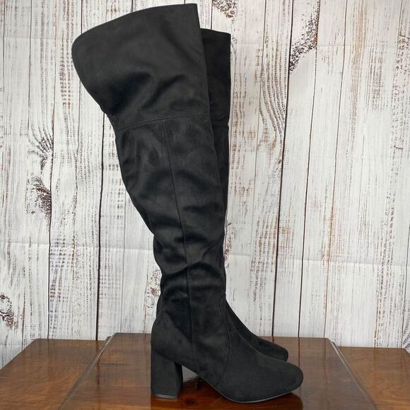 Dream Pairs | Shoes | New Dream Pairs Womens Thigh High Chunky Heel ...